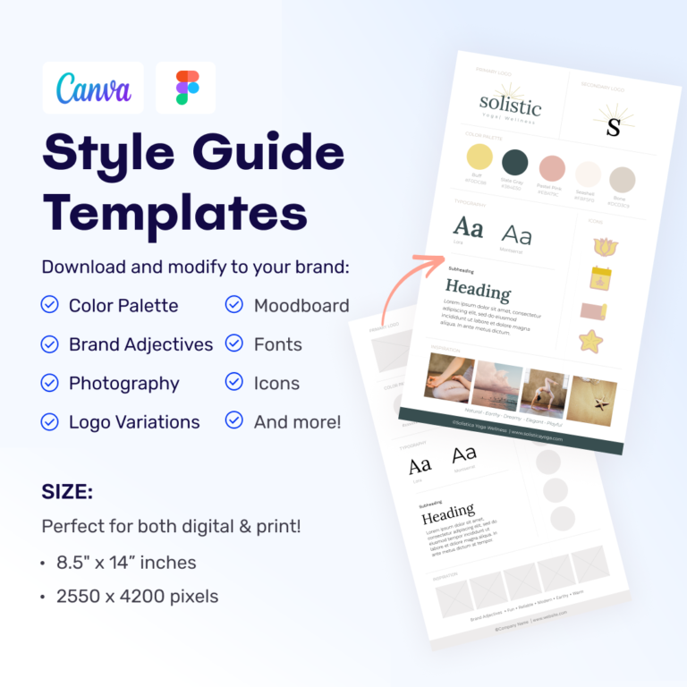 Style Guide Templates - Supernova