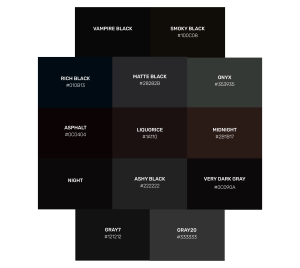 A Guide To Choosing Black For Your Brand’s Colour Palette - Supernova